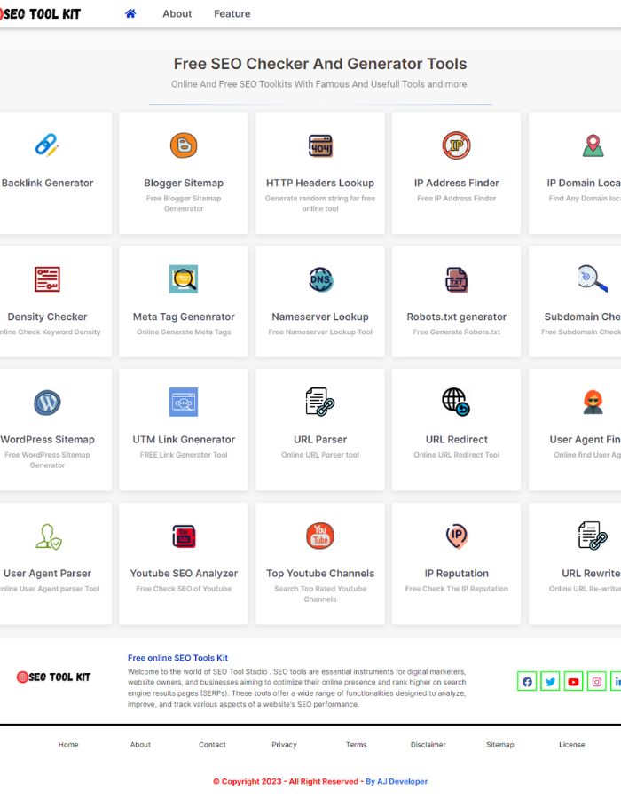 All SEO tool+theme by CanyonCreatives | CodeCanyon